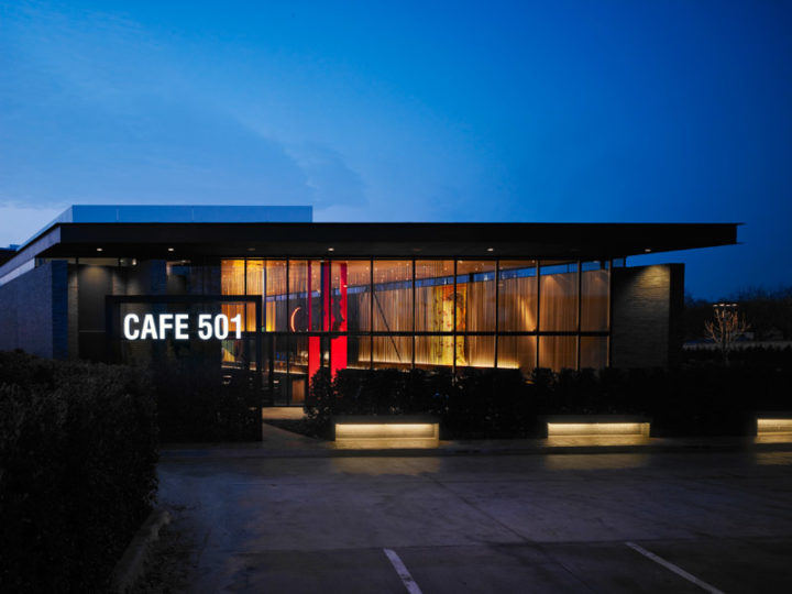 Café 501 at Classen Curve - Rand Elliott Architects